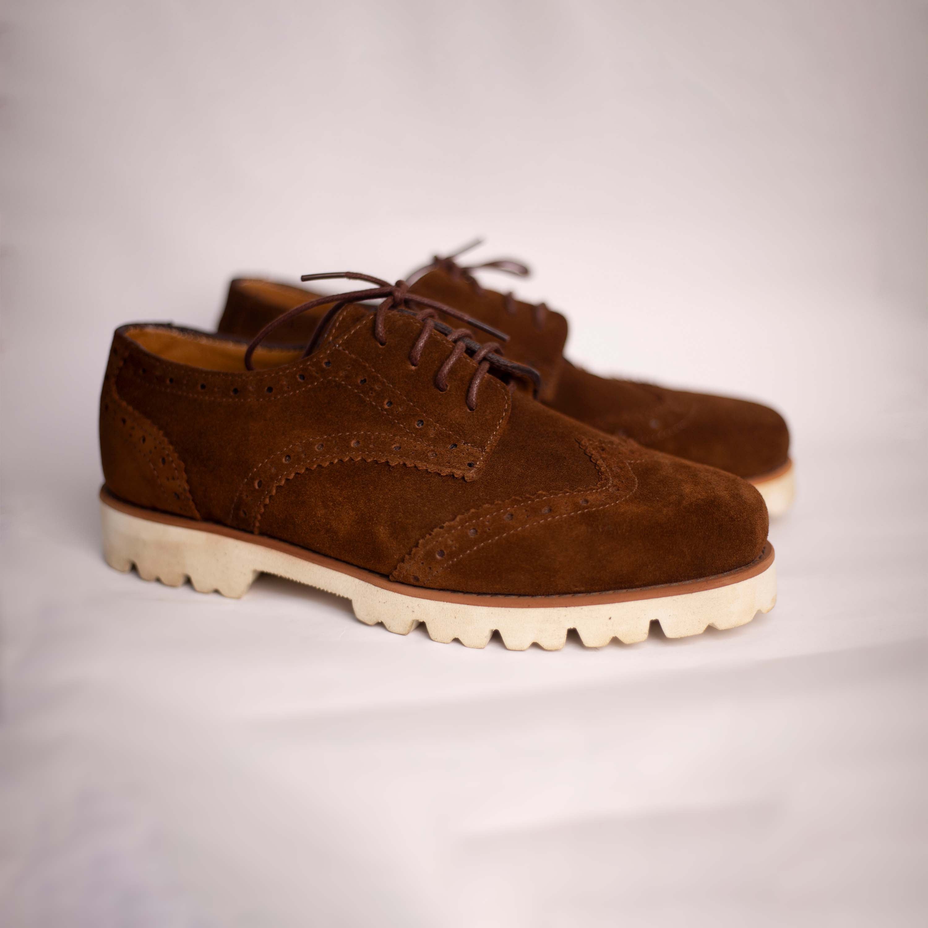 Lug Sole Wing Tip Brogues